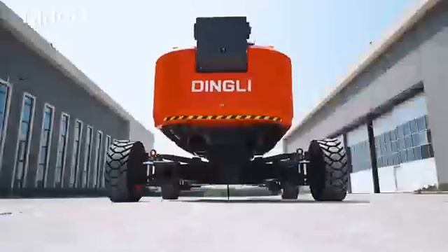 Обзор телескопического подъёмника DINGLI BT44RT: Полный привод, высота 44 метра