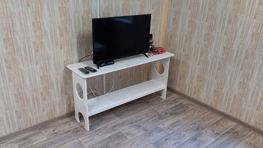 Тумба для ТВ из фанеры, супер бюджетно и своими руками
