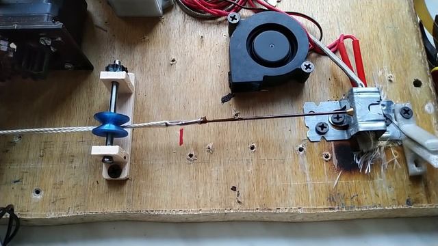 Станок для изготовление прутка из пластиковых ПЭТ бутылок для 3D принтера - free bar for 3d printer