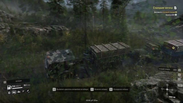 SnowRunner Прохождение Британская Колумбия ч.3 Дункан Бэй