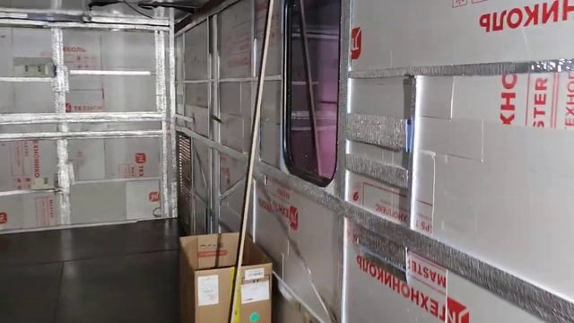 2022 Автодом КамАЗ-Ajokki. Изоляция. Потолок