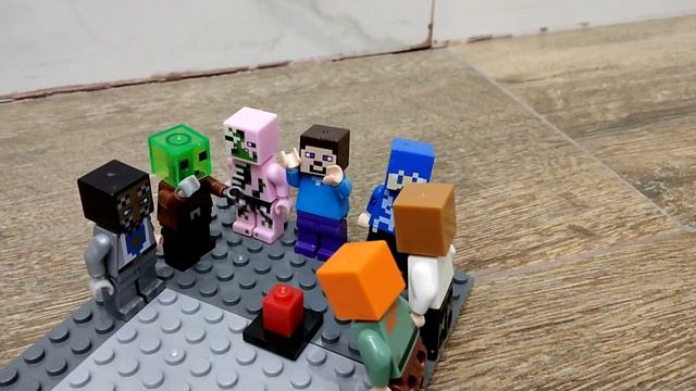 Лего фильм Among us Майнкрафт серия 2