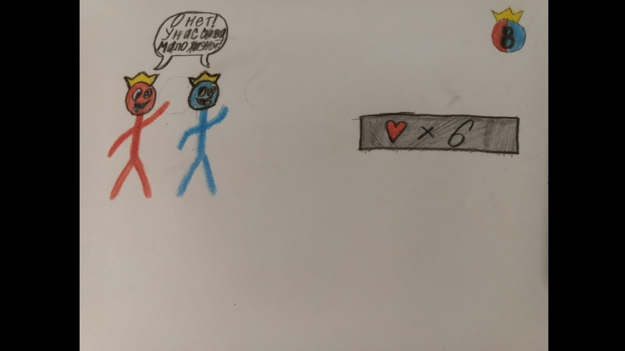 Обучалки-приключалки. Red Blue Stickman: Rainbow Master. 91-110 основные уровни.