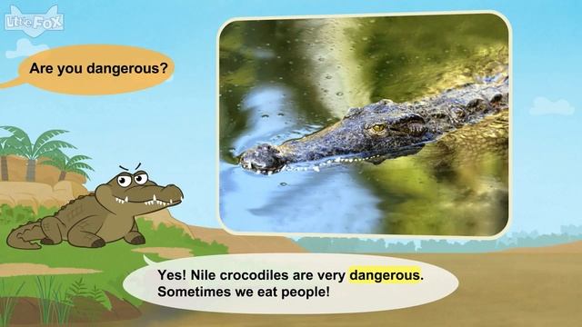 Meet the Animals 3_ Nile Crocodile _ Level 2 _ By Little Fox