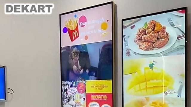 DISCREEN профессиональные ЖК Экраны и Панели