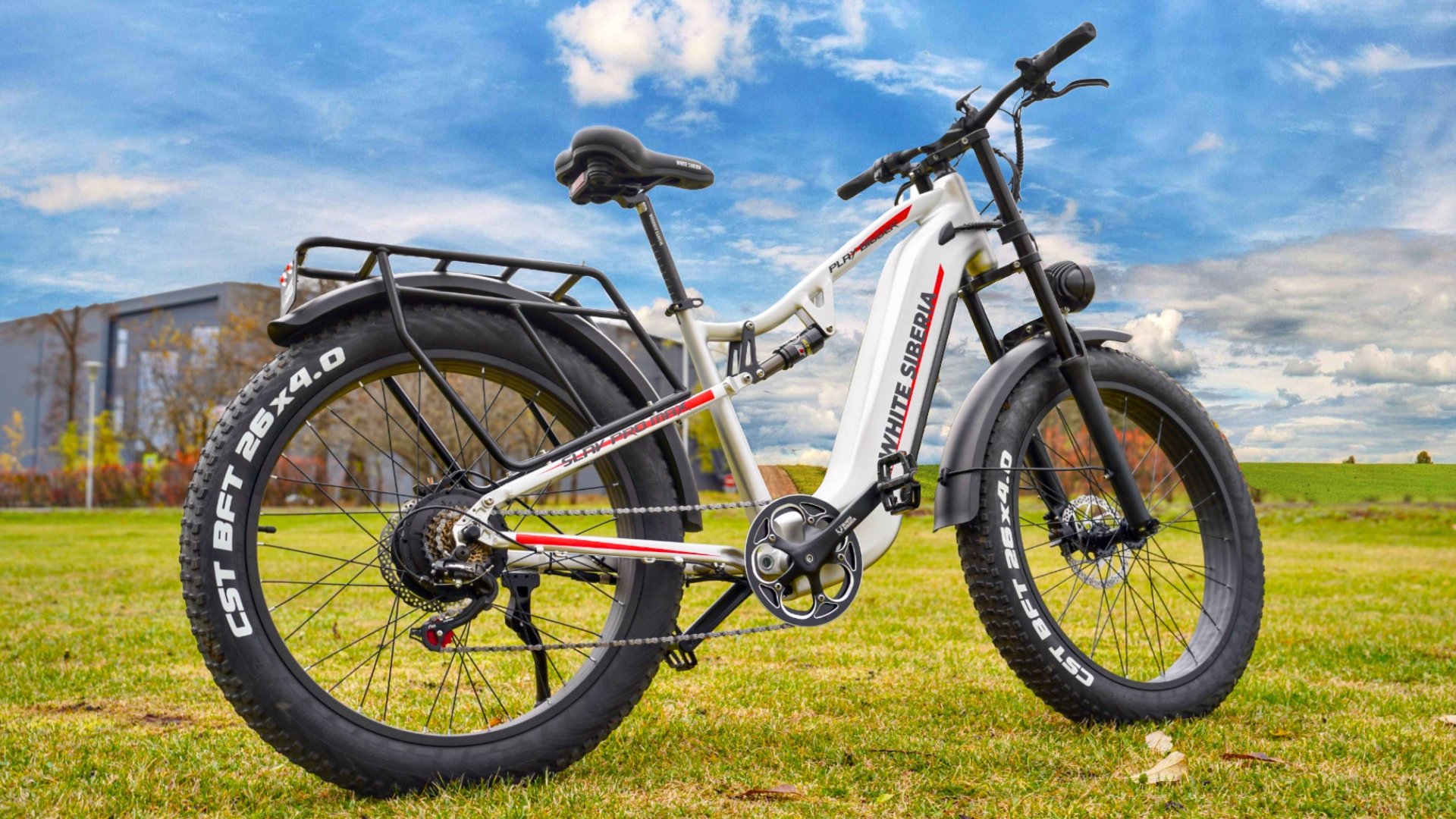 САМЫЙ КОМФОРТНЫЙ ЭЛЕКТРОВЕЛОСИПЕД SLAV PRO MAX | WHITE SIBERIA