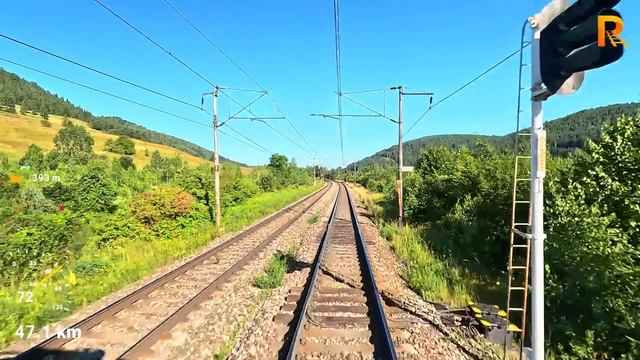 Путешествие на поезде Кошице - Попрад Татры (Кошице - Братислава 1_3, Словакия)