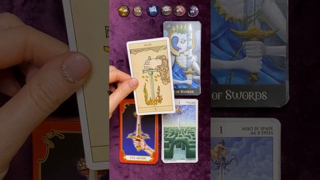 #1 Масть Мечи. Туз мечей