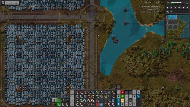 Factorio Space Age - Эпизод 15. Расстановка ситиблоков (камень и нефть)