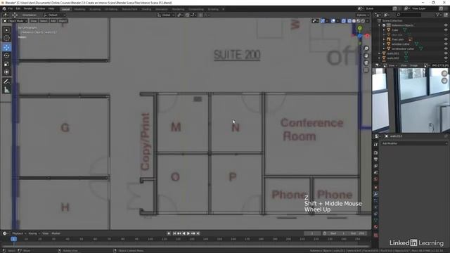 Архитектурная визуализация (Blender + Substance) заканчиваем оконные рамы (13)