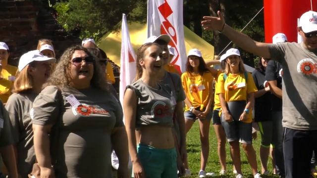 Тимбилдинг "Фестиваль тарантасов" для Комус в ДО "Салют"