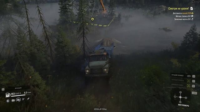 SnowRunner Прохождение Британская Колумбия ч.2 Дункан Бэй