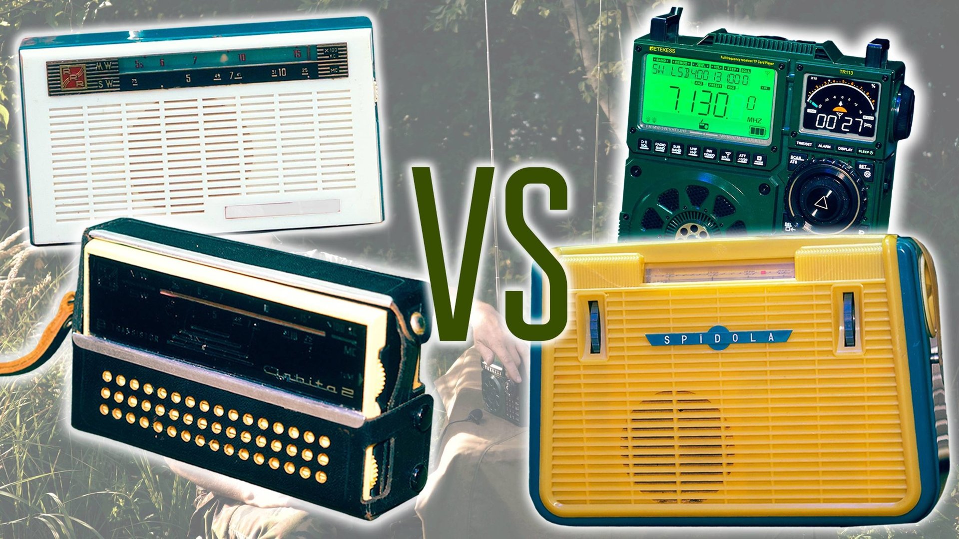 Старое радио #11.5 Сравнение приёмников Орбита и других на КВ.