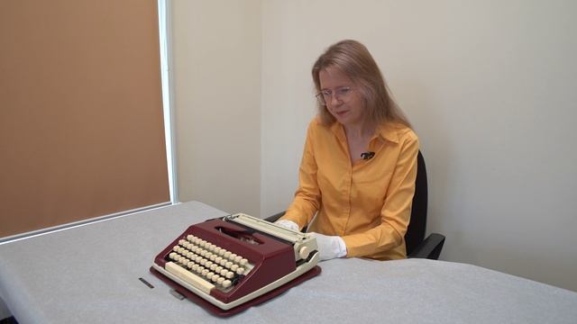 Фонды Монрепо - пишущая машинка, принадлежавшая Вере Дмитриевне Лихачевой