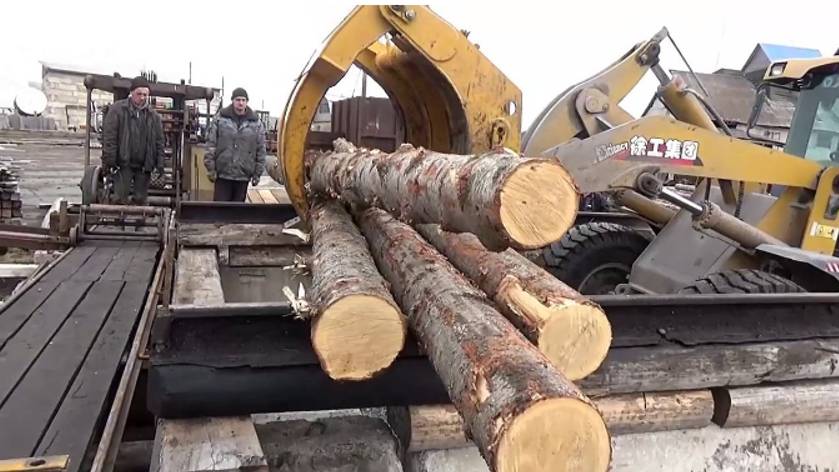 Запускаем Пилораму После Перевоза ее на новое место.