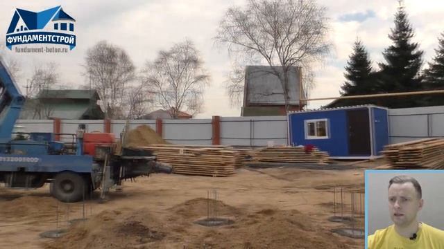 Как сделать фундамент для дома из клееного бруса. ФундаментСтрой Новосибирск