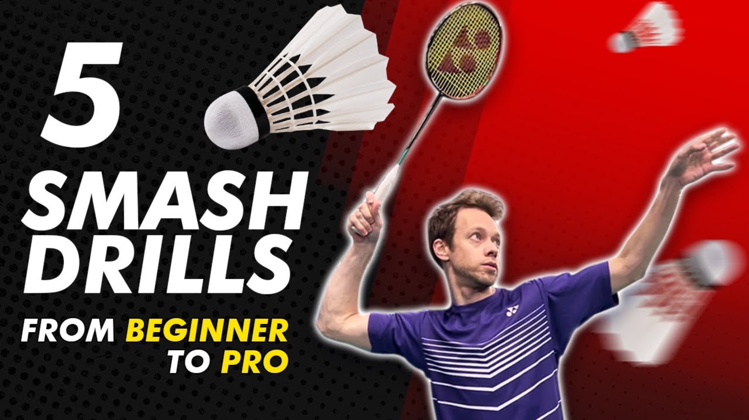 Идеальный Смеш в Бадминтоне / 5 уровней тренировки