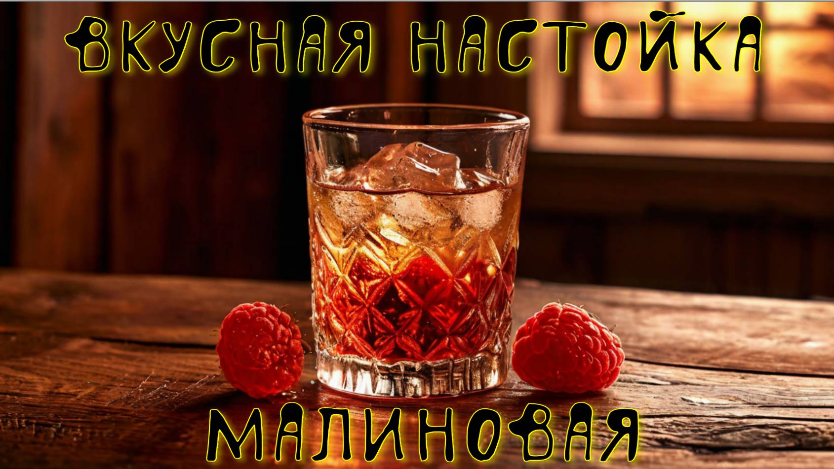 Вкусная настойка на самогоне из малины