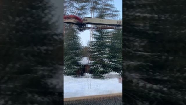 Фундамент Плита в декабре. Усилена балками