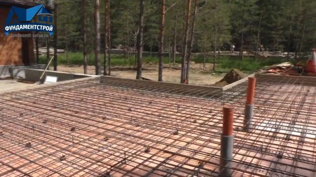 Как соединить трубами инженерию Плиты гаража и Плиты бани? ФундаментСтрой