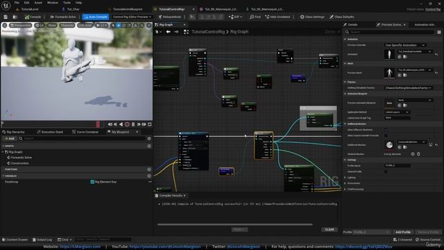 Unreal Engine 5 (Курс по процедурной анимации движений человека) предотвращаем копирование стоп 06