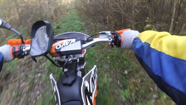 KAYO T2 Обкатка. Катаюсь по лесу