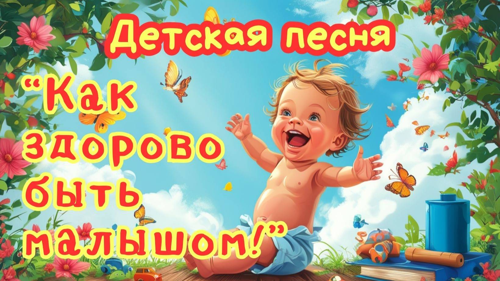 Детская песня "Как здорово быть малышом!"