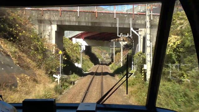 Путешествие на поезде осеннью экспресс Хида №7 Нагоя → Тояма