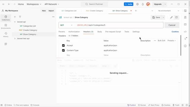 5. Laravel REST API. API для рубрик