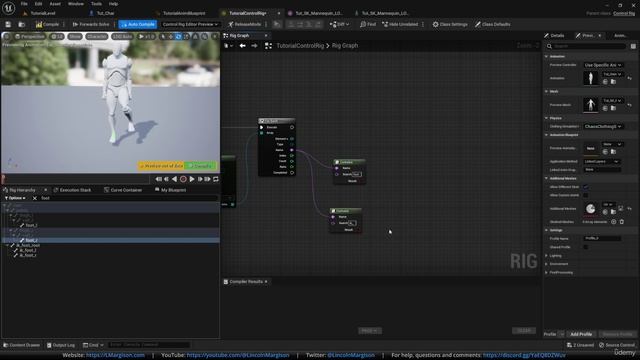 Unreal Engine 5 (Курс по процедурной анимации движений человека) ставим ноги в ряд 04