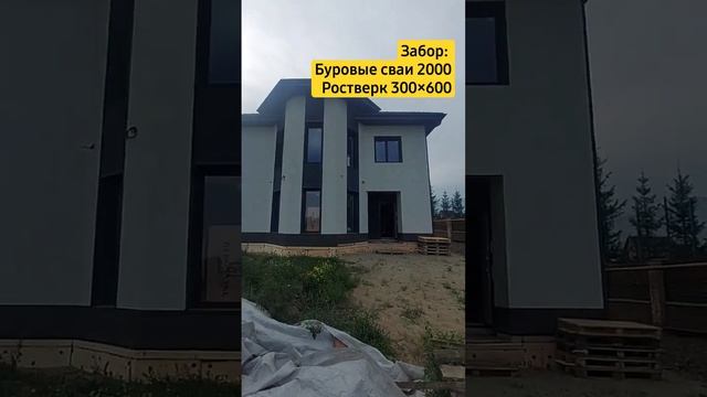 Фундамент забора