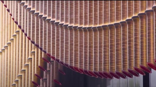 Бронзовая архитектурная симфония, в Шанхае