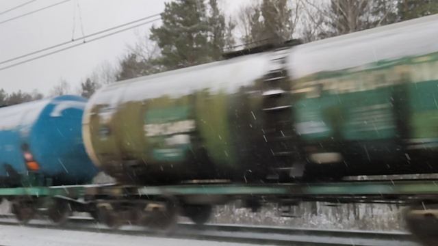 По Встречному Пути! Электровоз ВЛ11-508/545А с Грузовым Поездом