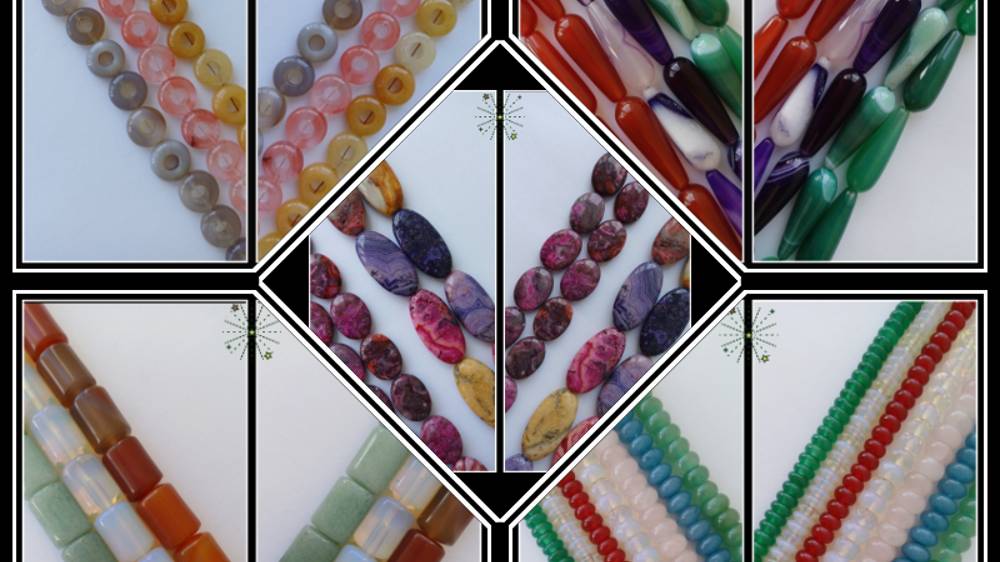 Фурнитура, бусины (натуральный камень)