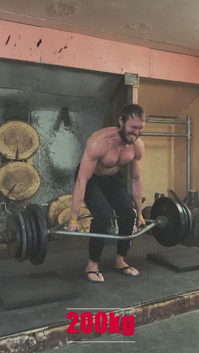 Становая тяга 200 кг