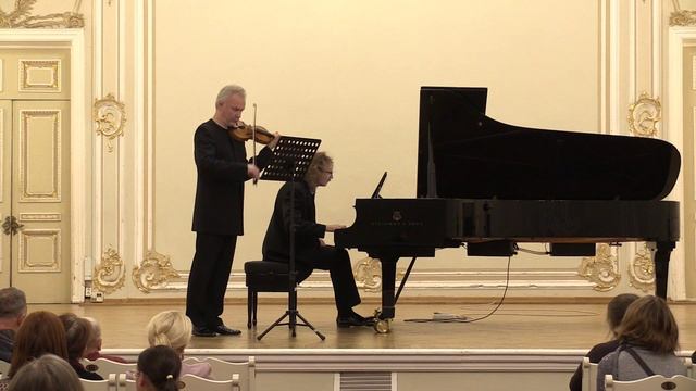Alexander Trostyanskiy (violin), Vasily Shcherbakov (piano). V.F. Shcherbakov "Fighting".