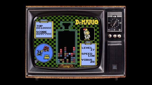 Денди - Dr. Mario 17 LEVEL