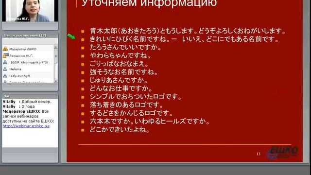 Знакомство по-японски. Личные местоимения