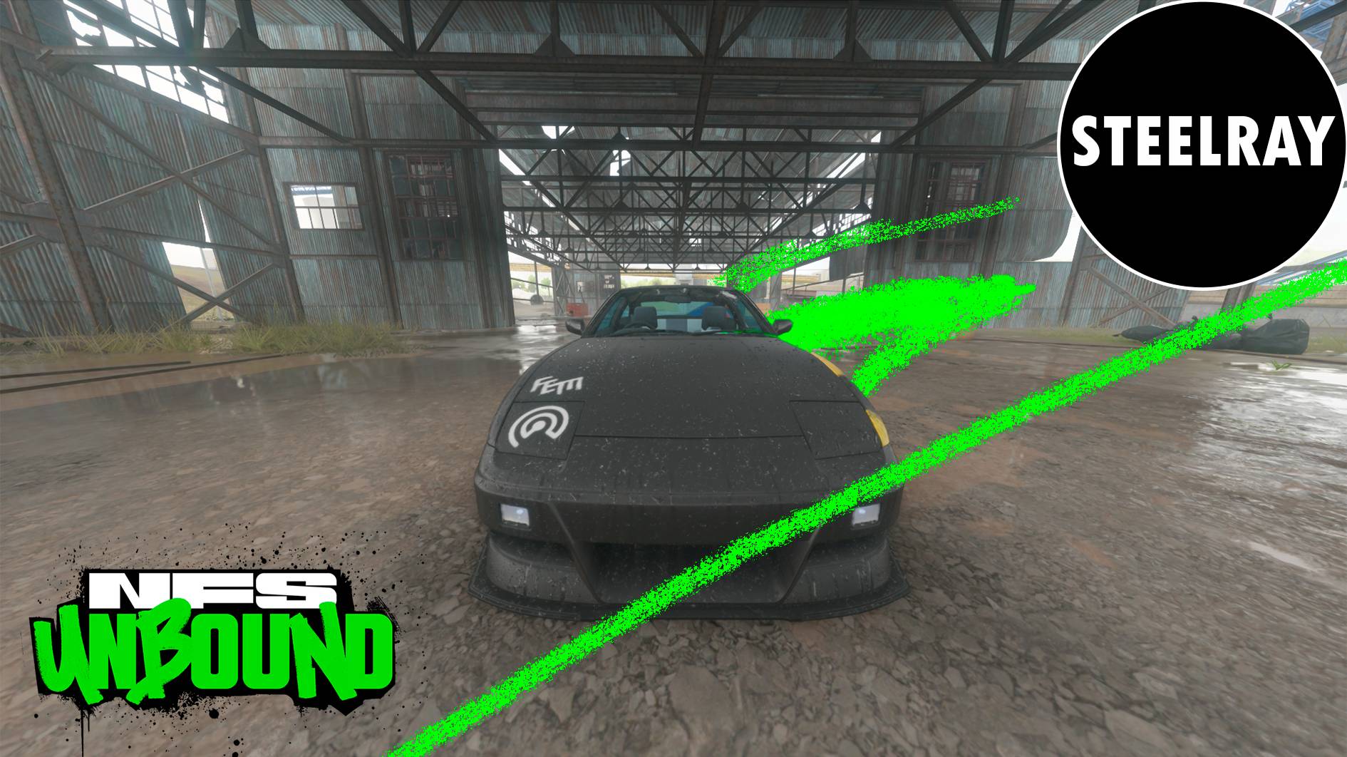 NFS Unbound Nissan 180SX Type X "Hashirihaze"