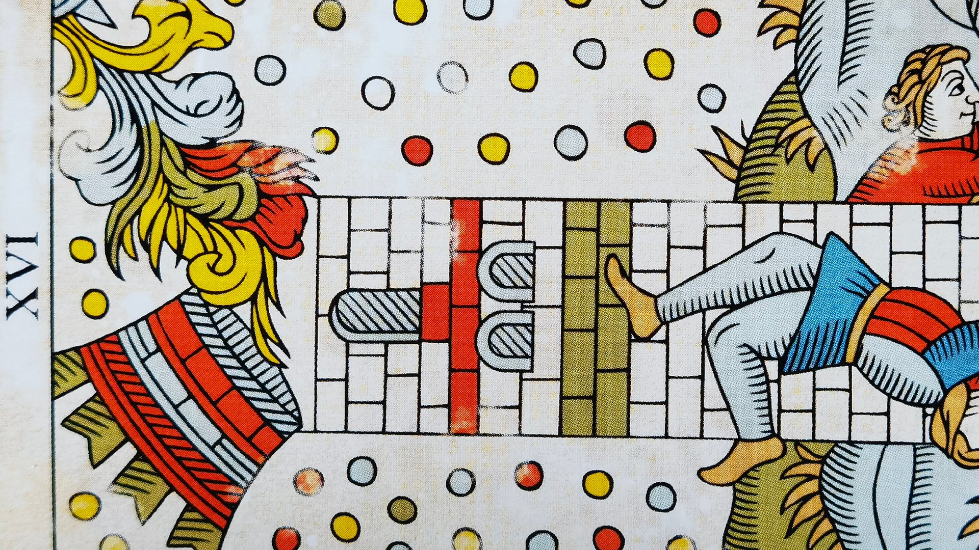 XVI аркан Башня. Сочетания.