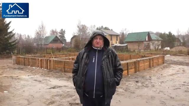Отзыв на ФундаментСтрой. Свайно-ростверковый фундамент для дома из профилированного бруса