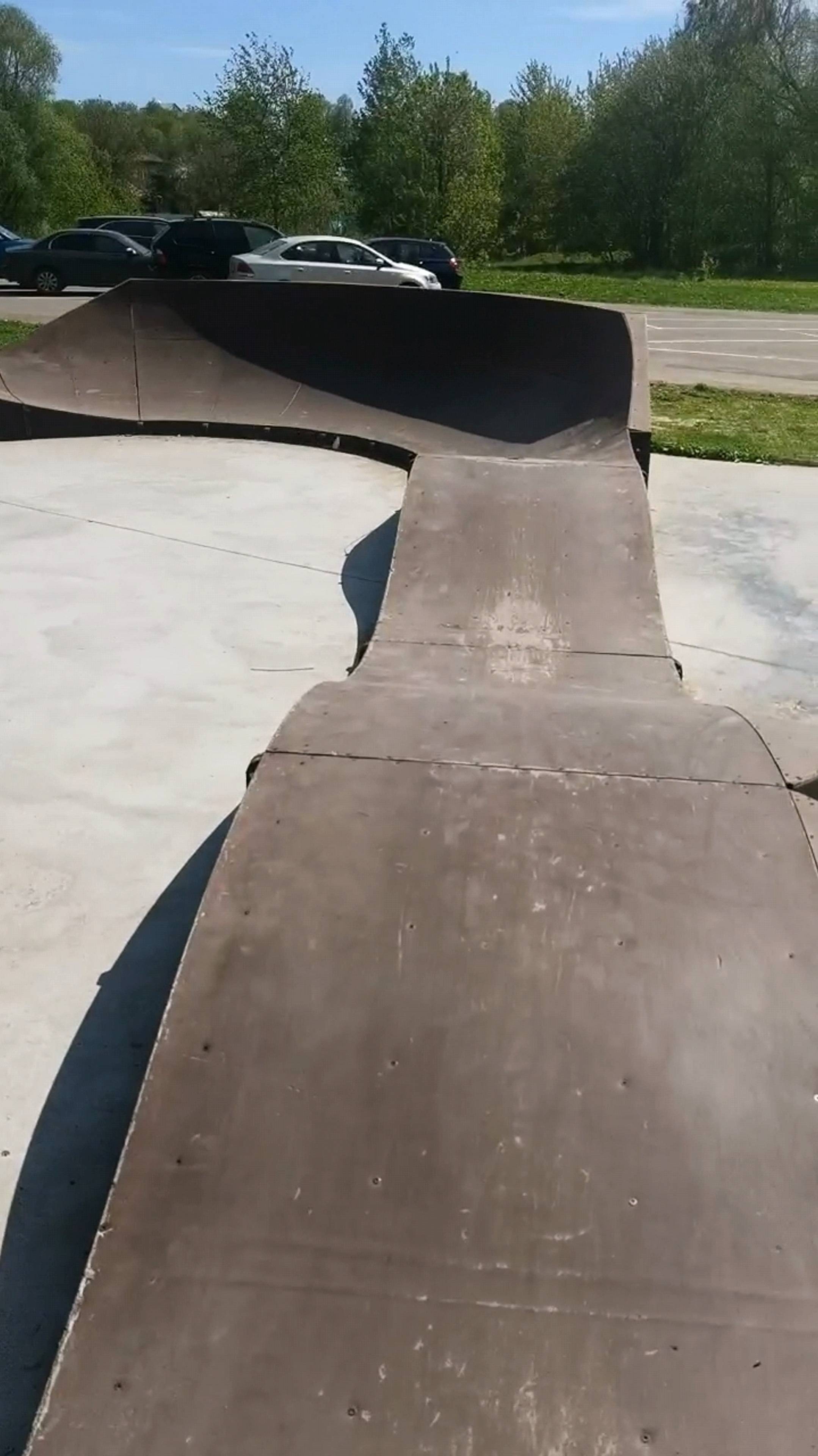 Покатушки в Принарском парке в Серпухове