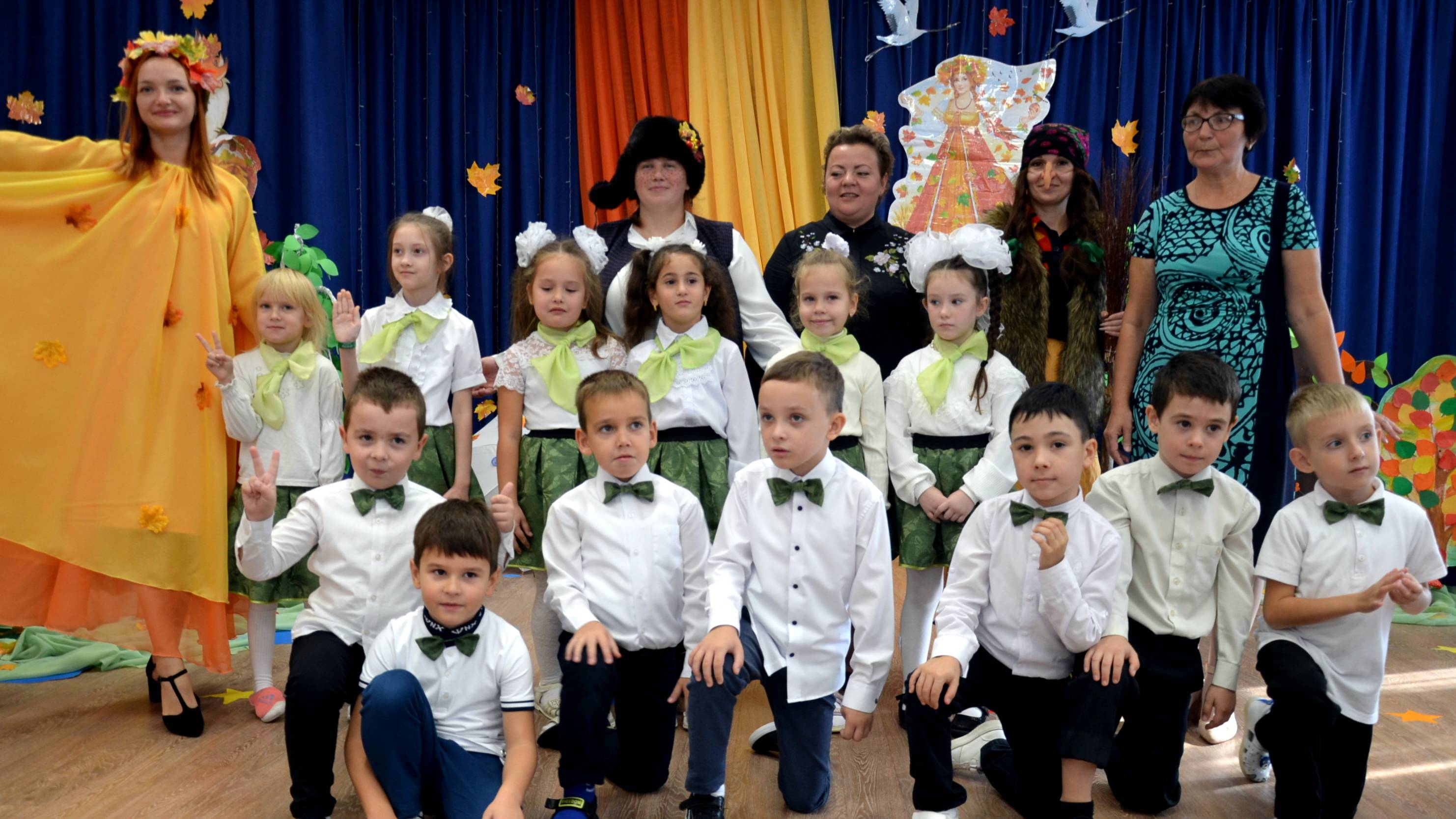 ОСЕННИЙ Утренник в Д/саду "Золотая Рыбка г.Щёлкино - 2024 год. Группа "Дельфинчики"  #NelyaAkim