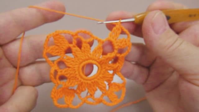 Вязание крючком - 🏵️🏵️🏵️АЖУРНАЯ РОМАШКА