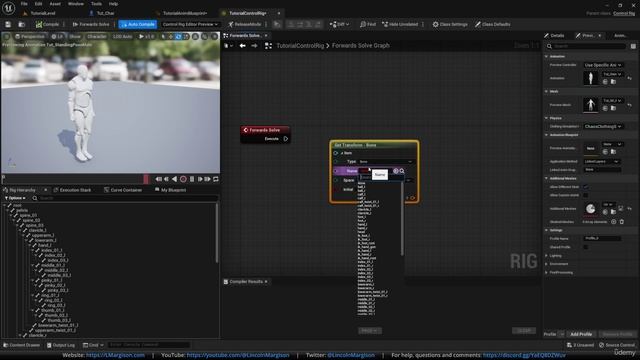 Unreal Engine 5 (Курс по процедурной анимации движений человека) создание вашей первой анимации  02