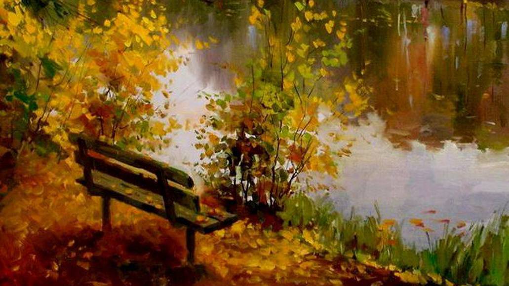 ОСЕНЬ. Художник Роман Биляев.