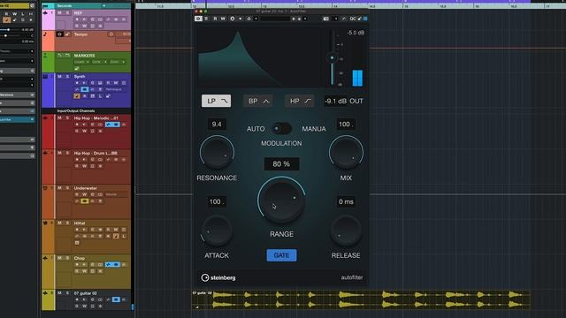 Auto Filter – Get moving _ New Features in Cubase 14