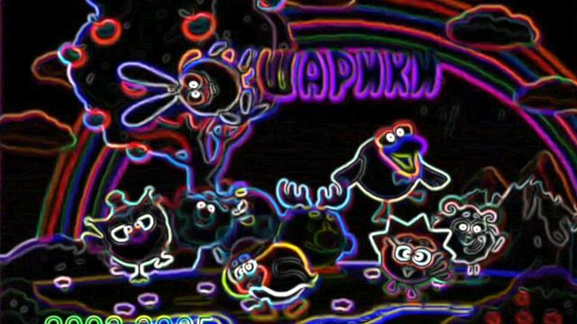 Смешарики заставка с разными эффктами