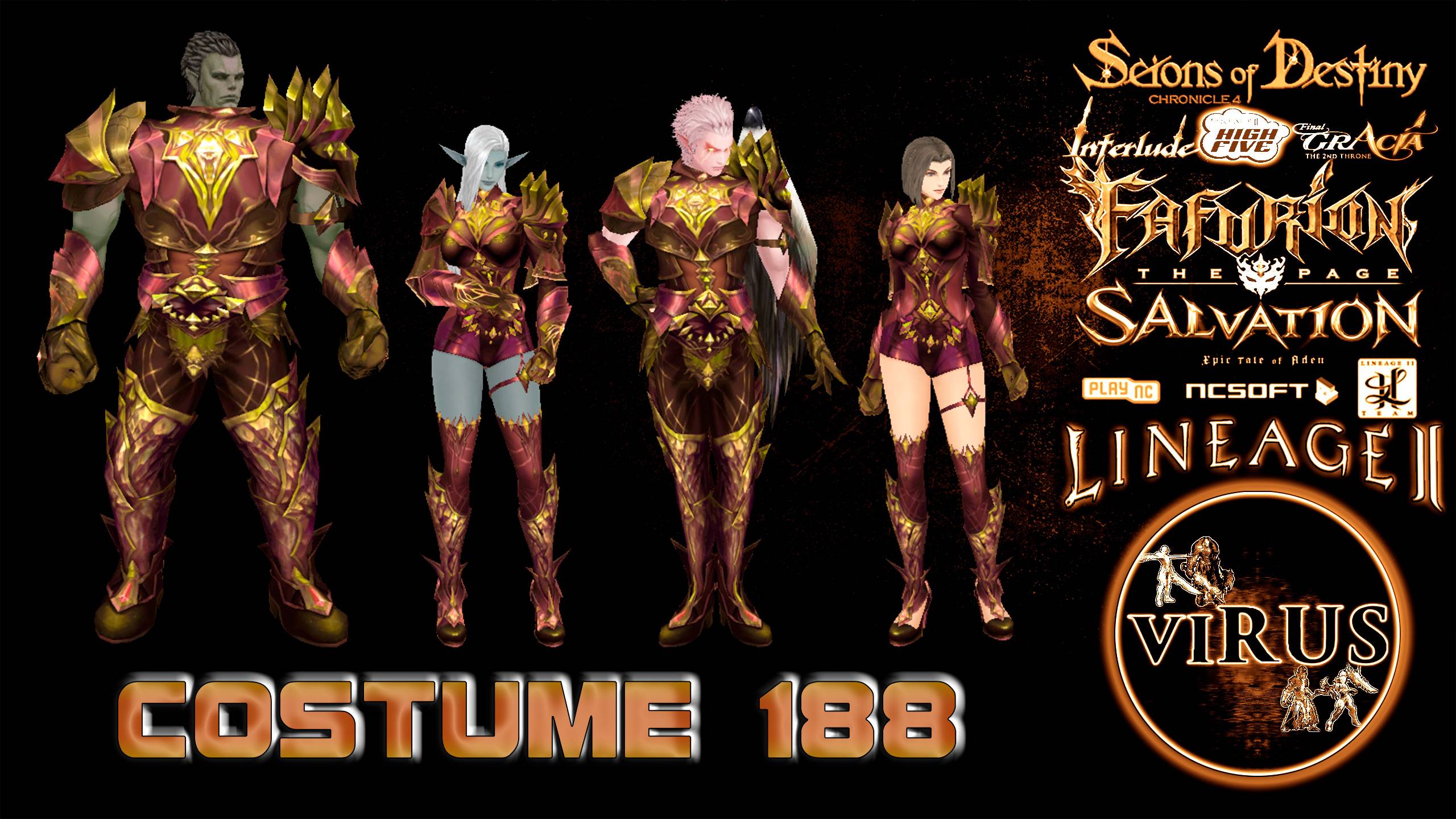 New Costumes. 188. LINEAGE II. Any Chronicles ◄√i®uS►