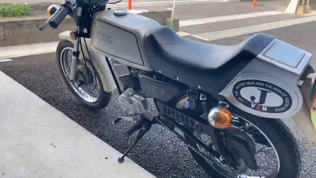 Мотоцикл спортивный Yamaha GR50 рама FT1 Minibike в стиле кафе-рейсер классика пробег 16 т.км